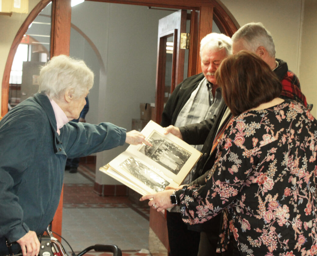 Former resident born in library returns to celebrate 94th birthday ...